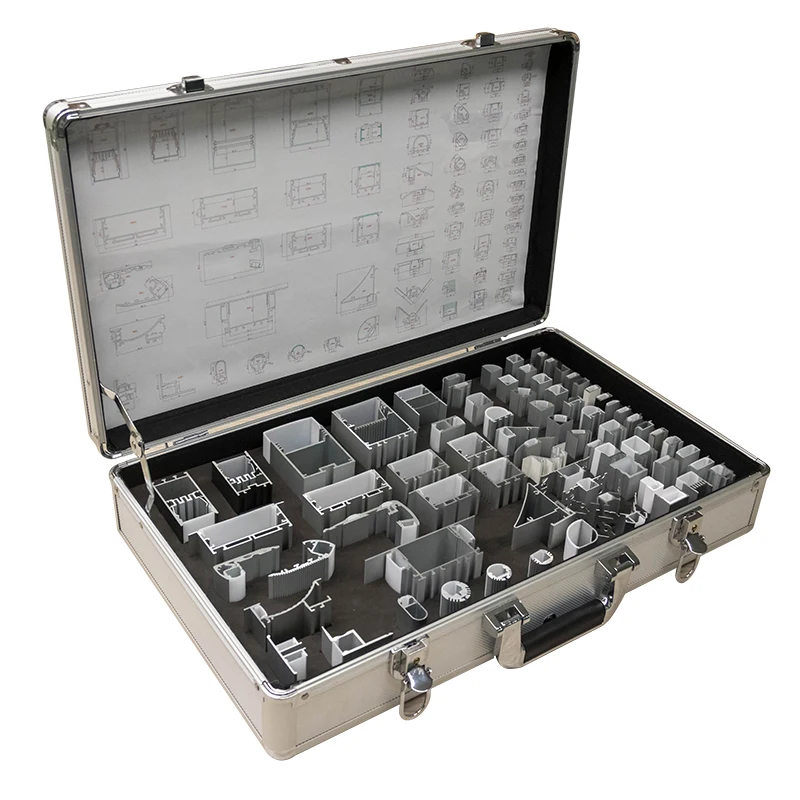 Led Aluminum Profile Channel Sample Box Kit For Led Strips - Buy Led ...