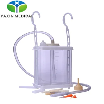 Disposable Medical Water Seal Pleural Effusion Thoracic Wound Drainage ...
