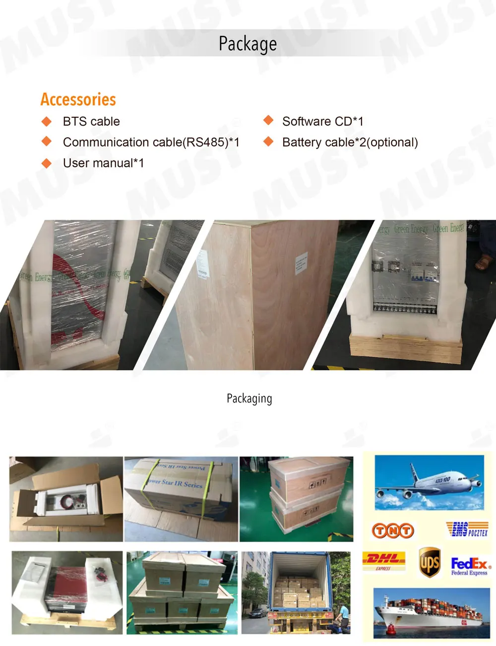 Must Wall Mounted 24V 100Ah/200Ah Lithium Ion Battery - Energy Storage ...