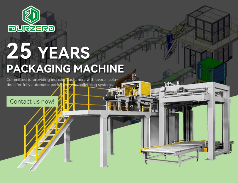 Easy Installation Palletizing Machine 10-50kg Bag Palletizing Systems ...