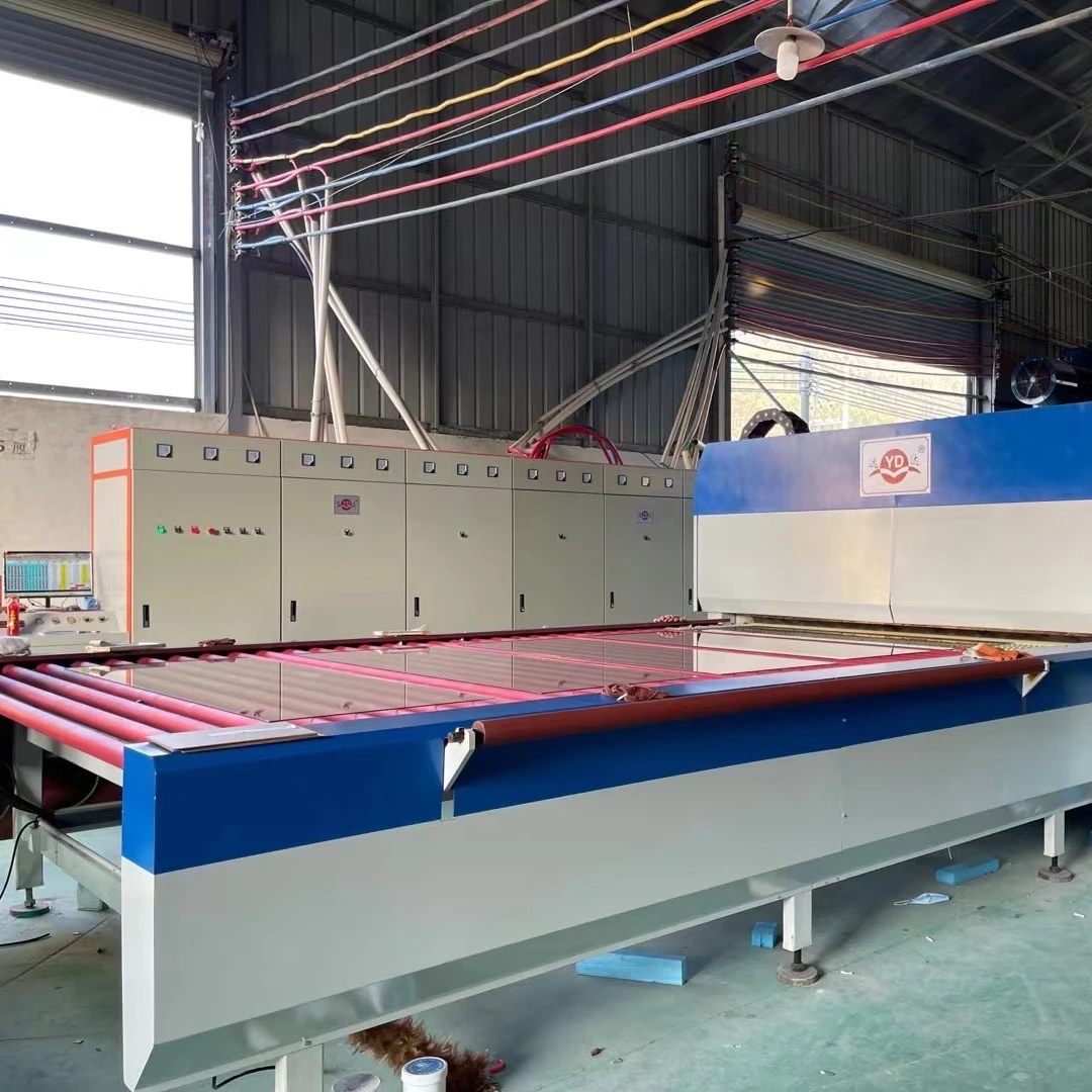 Horizontal economic flat glass tempering machine| Alibaba.com