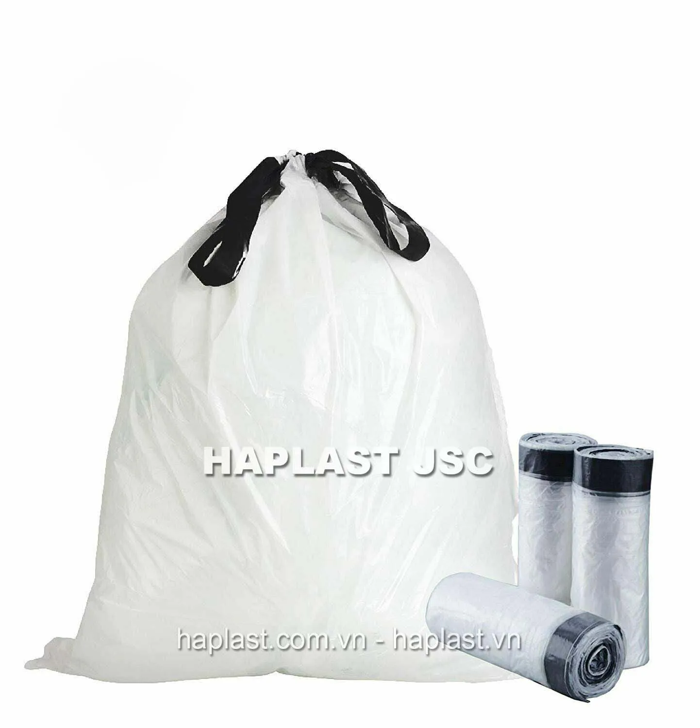 Drawtape Garbage Bag On Roll Drawstring Garbage Bags On Rolls High ...