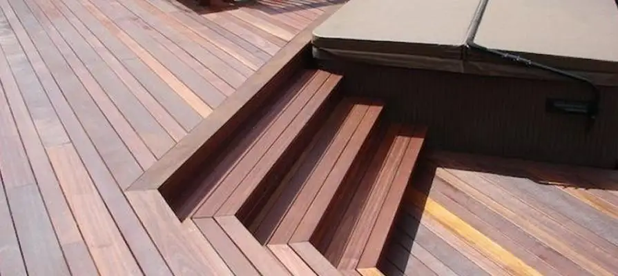 Superwood Timber Hardwood Decking For Outdoor Floor/ Poolside Decking ...