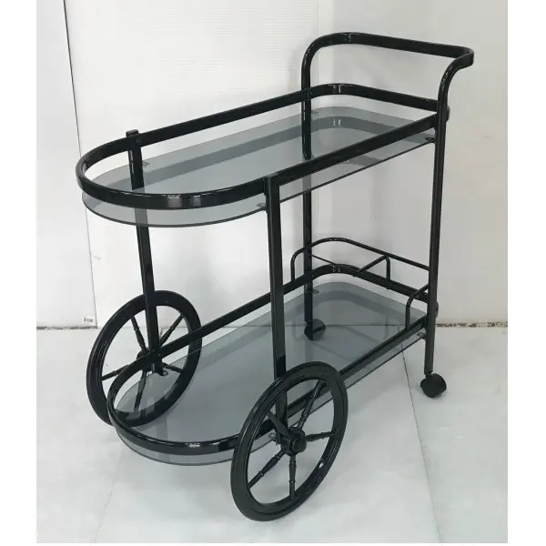 10941-1151 Luxury Metal Tea Trolley - Buy Hotel Tea Trolley,Metal Brass ...