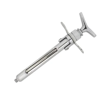 Dental Aspirating Syringes T- Handle Type Syringe 2.2ml Eu Needle ...