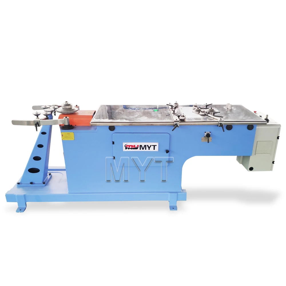 MYT ventilation round duct elbow bending machine / elbow making machine ...