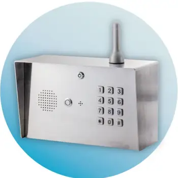 4g Keypad Driveway Intercom For Goose-neck Mount - Buy Gsm Intercom,Keypad Access Control,Gsm ...