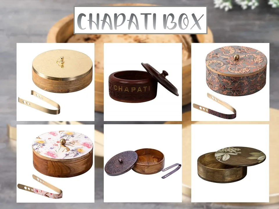 Kitchen Ware Table Top Chapati Box - Stylish & Functional