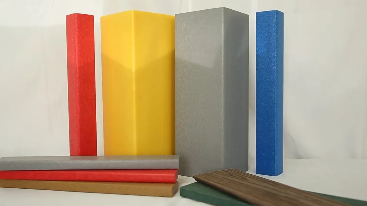 High Quality Recycled Plastic Timber 2x4 Hdpe Wood Planks Plastic ...