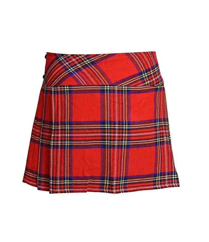 Cosh Kilts Amazon New Arrival Women Red Tartan With Leather Strap ...