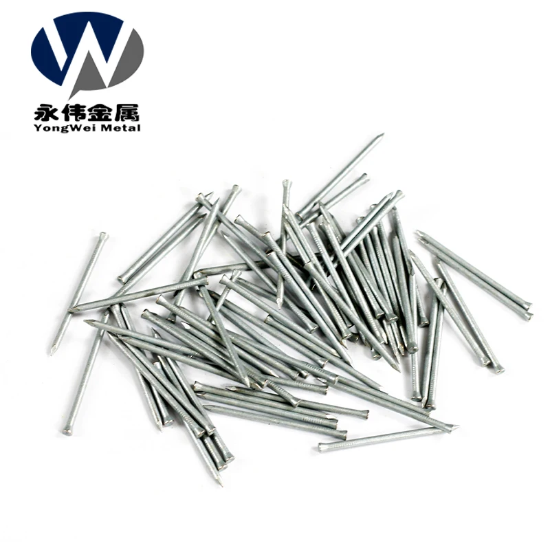 Q195 galvanized sprig headless nail, galvanized common nails without ...