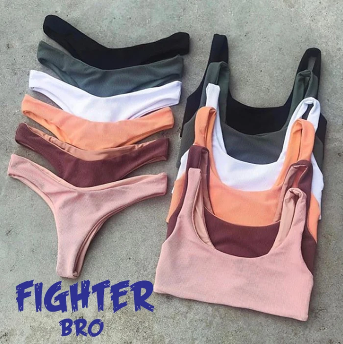 Plus Size High Waisted Extreme Micro Two Piece Clear Strap Mini G ...