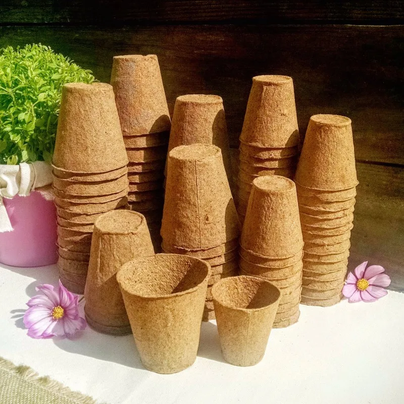 Biodegradable Coconut Fiber Pot/ Coconut Fiber Plant Pot/ Coconut Coir ...