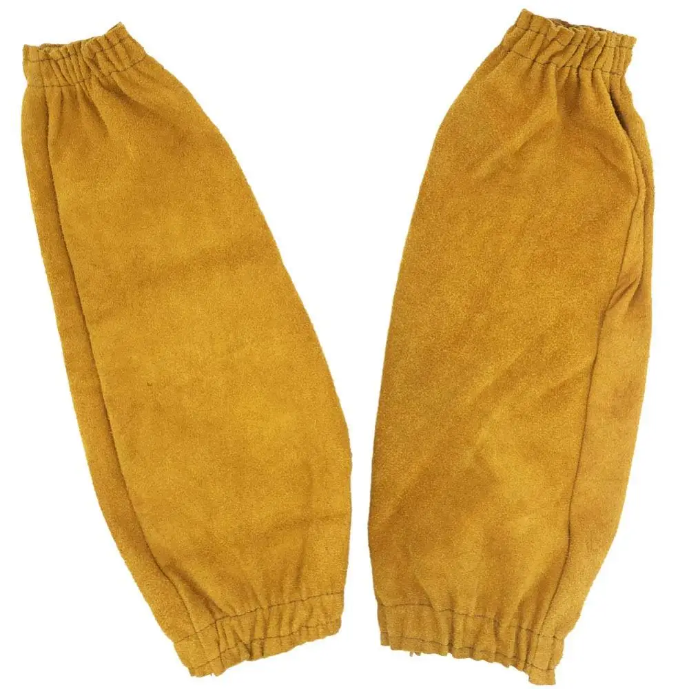 High-resistant Fireproof Leather Welding Safety Sleeves