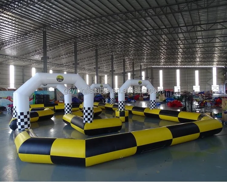 Outdoor Games Inflatable Race Track Inflatable Race Track Inflatable Go ...