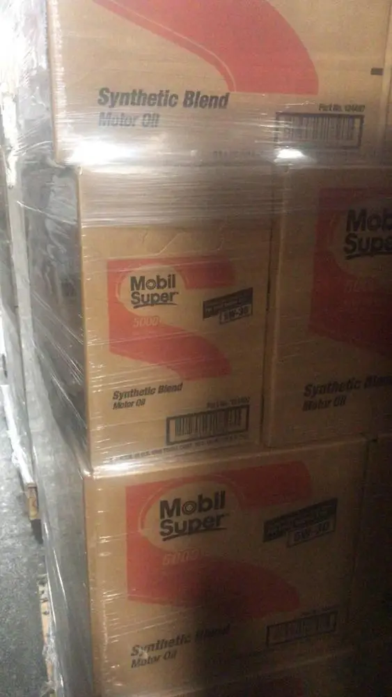 Mobil Super 5000,5w-20 Synthetic Blend Motor Oil- 5 Quart ( Pack Of 3 ...