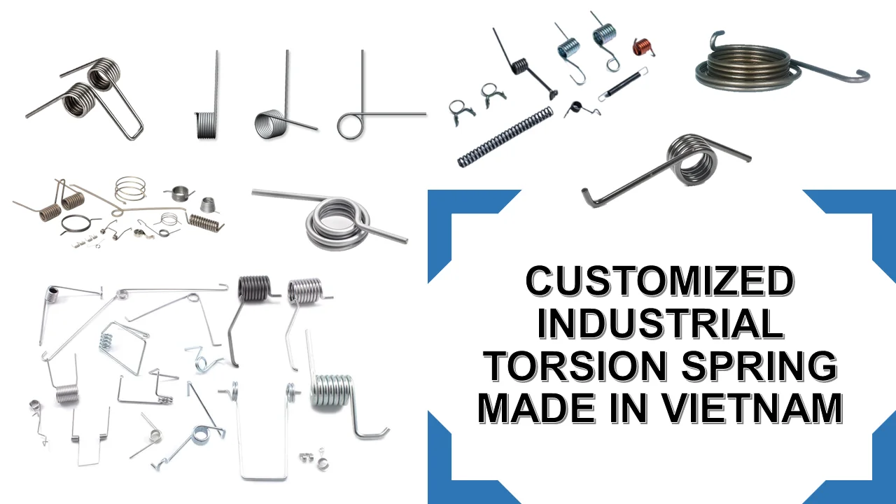 Double Torsion Springs Made in Vietnam - Reliable Quality