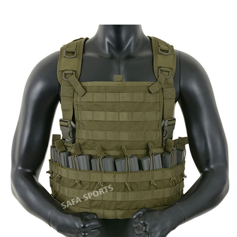 Lightweight Tactical Chest Harness Tactical Chest Rig Vest Adjustable X ...
