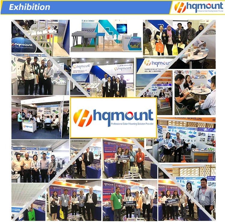 HQ Mount HQ-U30 Solar Panel Mounting Aluminum Short Mini Rail in Solar ...