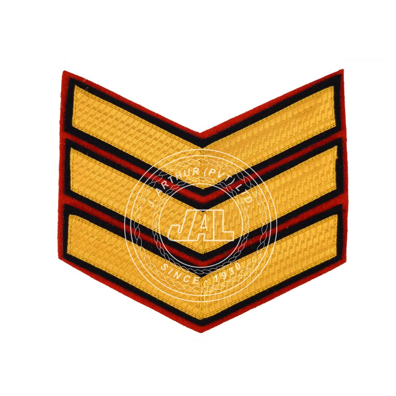 Wholesale Rank Stripes Uniform Chevrons Sewing Iron on Arms Shoulder ...