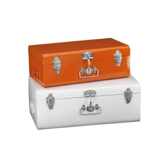 Modern Design Galvanized Storage Trunk - Trunk Color Design