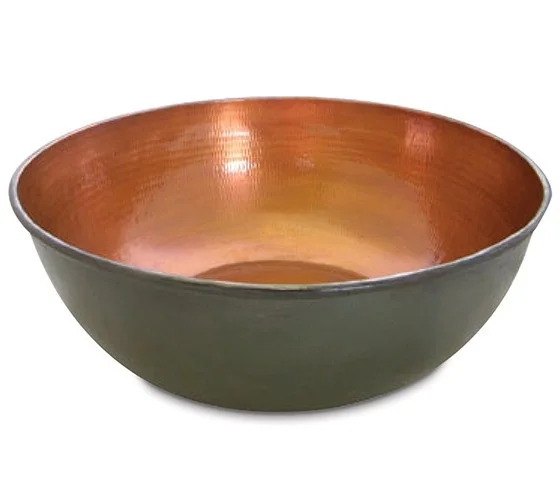 Hammered Copper Foot Spa Pedicure Bowl Indian Foot Massage Copper Bowl ...