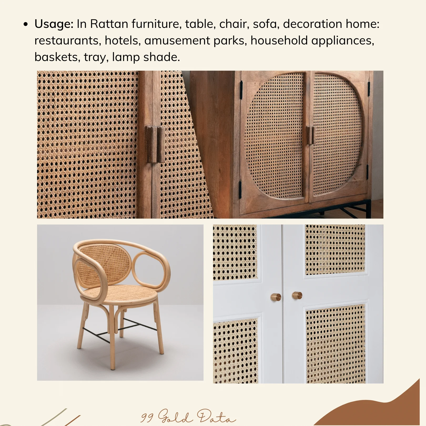 Wicker Natural Rattan Cane Webbing Rolls With Many Sizes Rattan ...