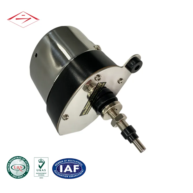 Universal Type Stainless Housing Auto Wiper Motor 12V 24V