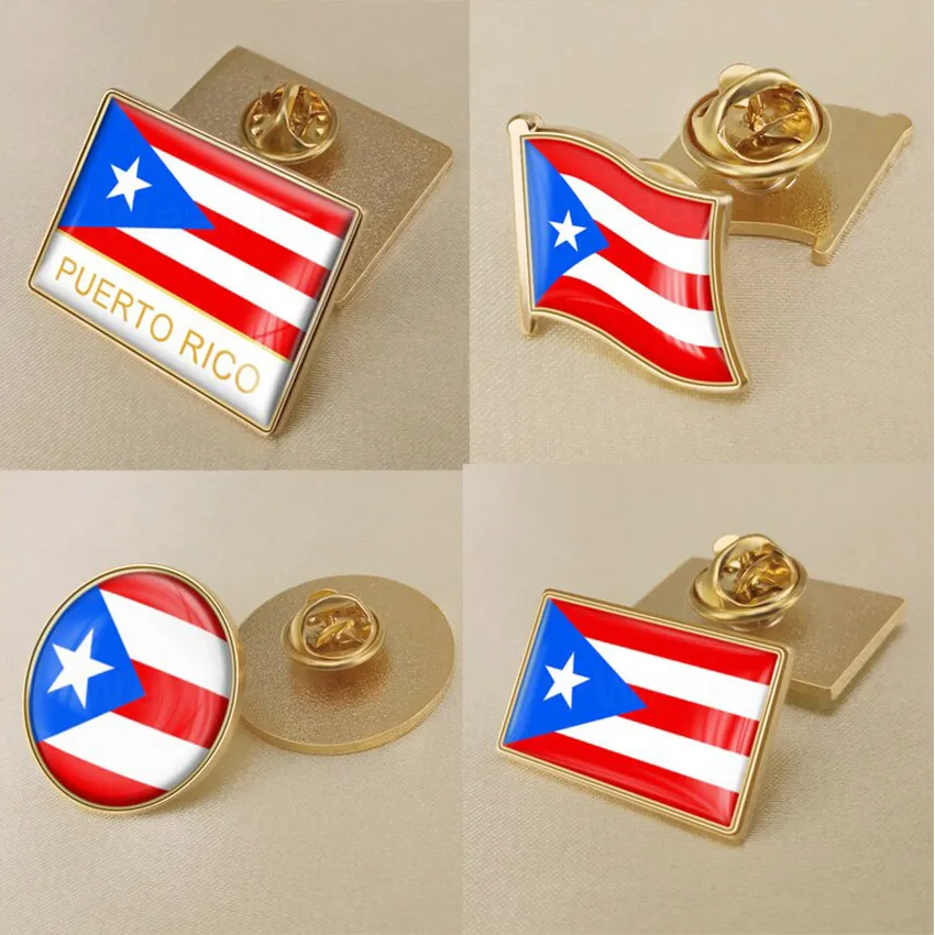 Custom Country National Flag Brass Lapel Pin - Metal Badge