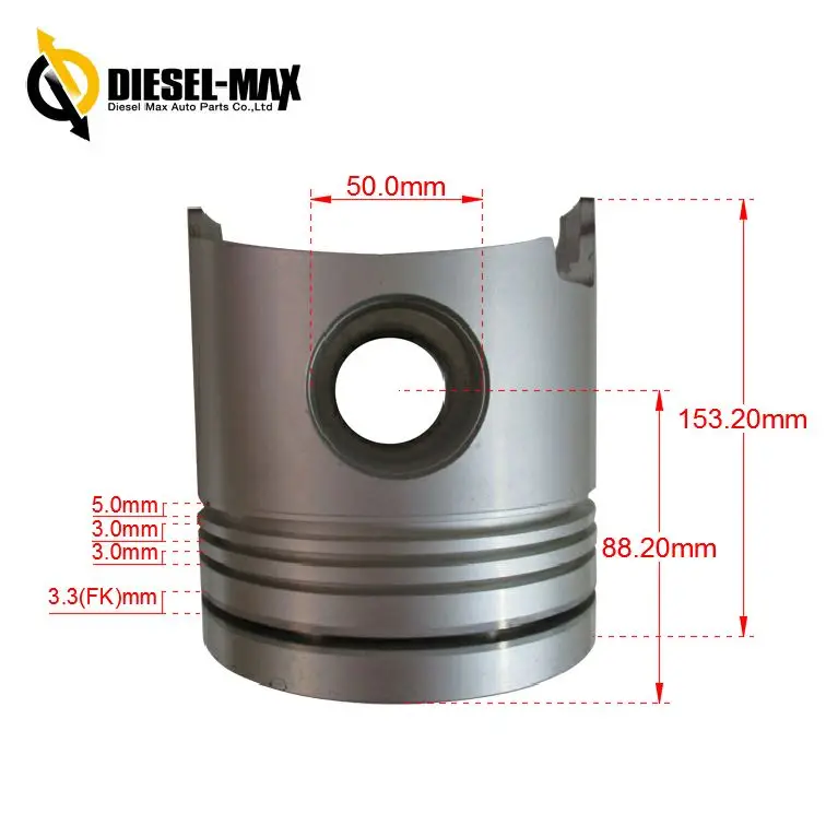 8dc11 Me091053 Piston Engine Parts For Mitsubishi Engine Me091053 8dc11 ...