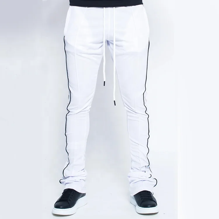 Custom Men Trousers Stack Leggings Sweatpants Custom Trackpants Mens ...