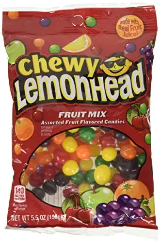 Lemonhead Chewy Fruit Mix Candy - Bold Flavors in Every Bite