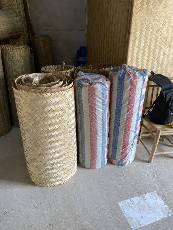 Vietnam Bamboo Weaving Roll Bamboo Weaving Matting Sheet// Jolene + 84 ...