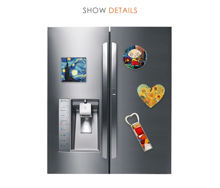 Personalized Sublimation Custom Metal Fridge Magnets Blank Bottle ...