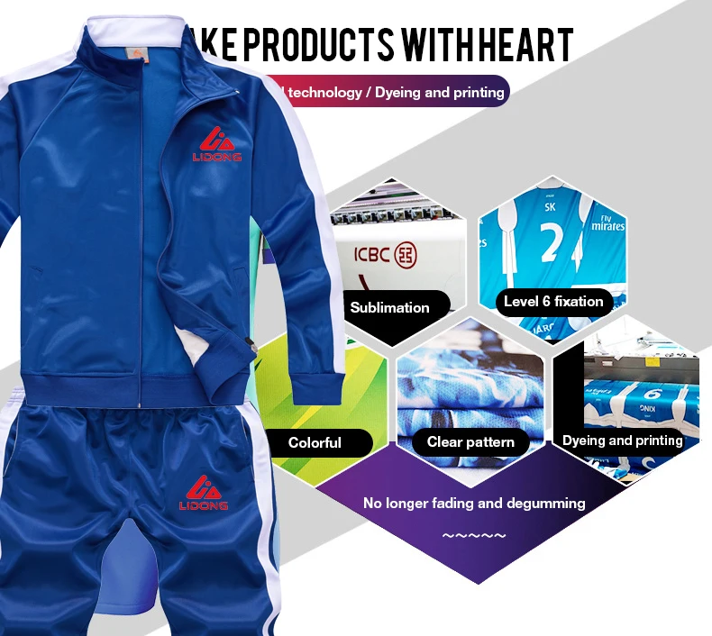 Custom Gym Wear Men Training Jogging Wear Soccer Training Tracksuit ...