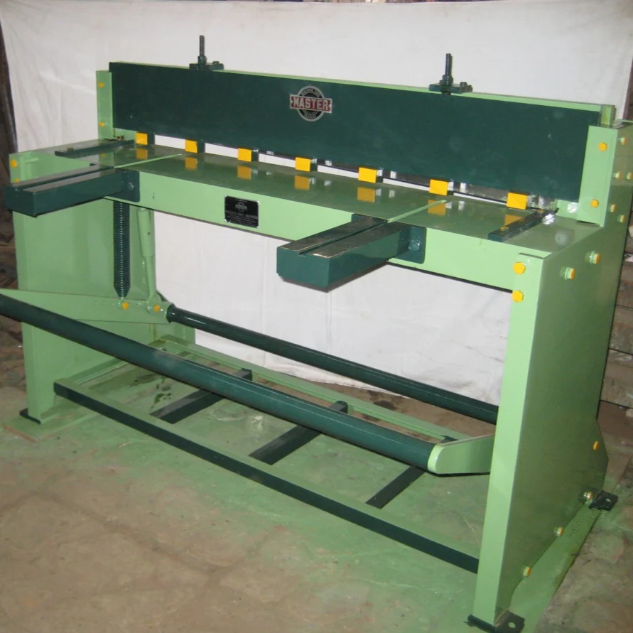 Foot Operated Guillotine Treadle Shearing Machine For Cutting Sheet ...