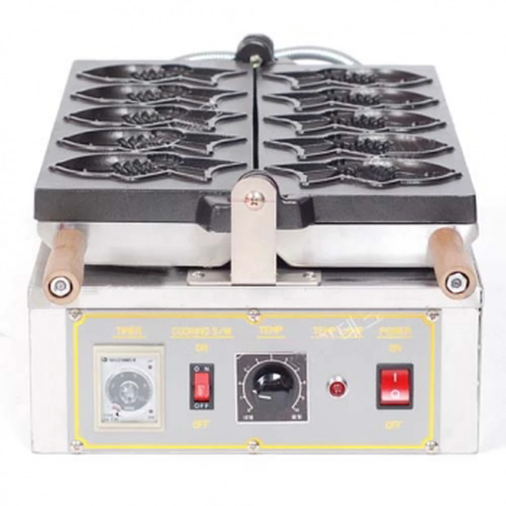 Electric Big Taiyaki Machine,5p,Fpr-450s / Electric Mini Taiyaki ...