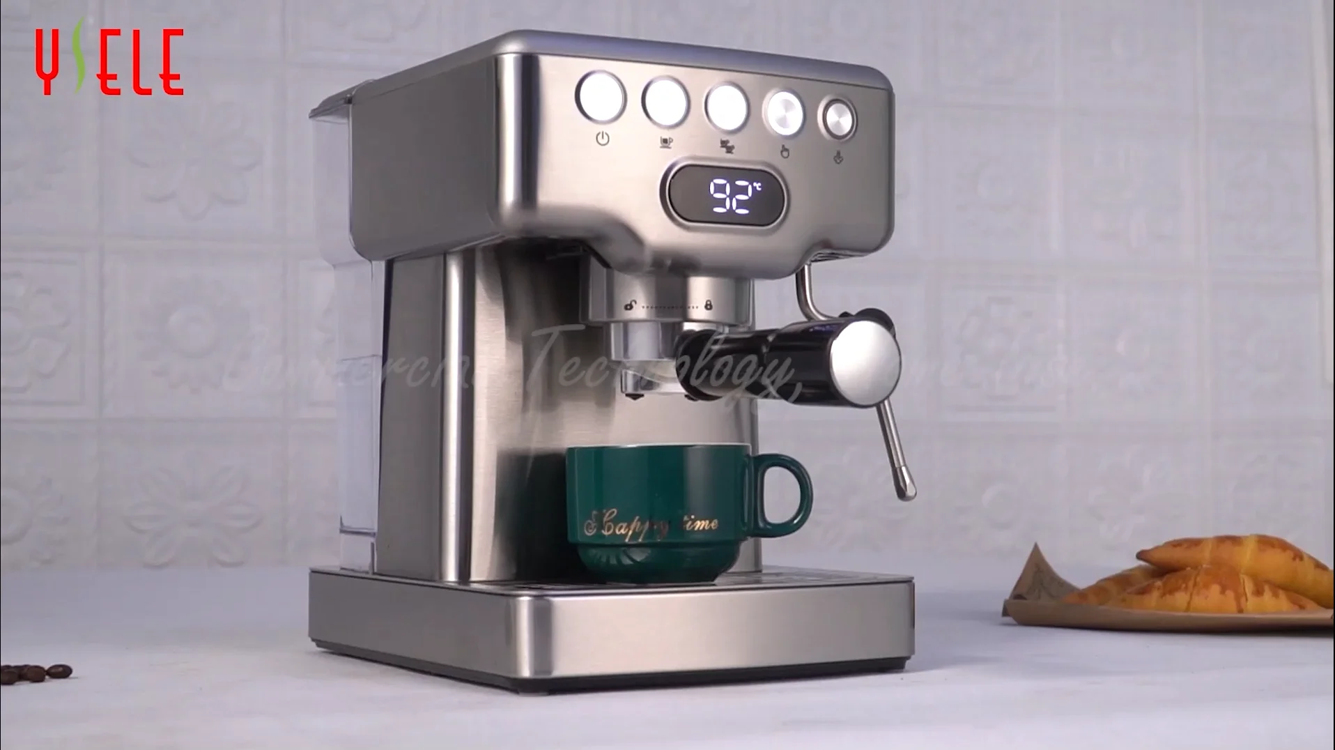 Cafe Tu Dong Stainless Steel Express Expresor Cafea Horeca Semi Automat ...