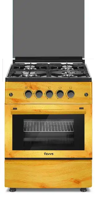International Popular Free Standing Cooker-oven 60x60 Cm With Full ...
