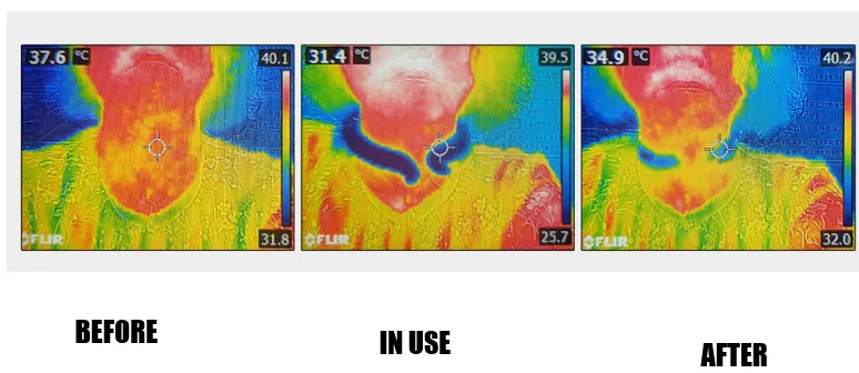 New 2021 Pcm Magic Ice Neck Tube Neck Cooler Phase Change Material Ice ...