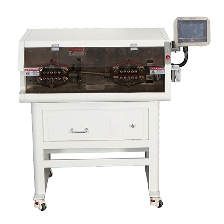 Full Automatic Multi-core Wire Cable Cutting Stripping Machine Cut ...