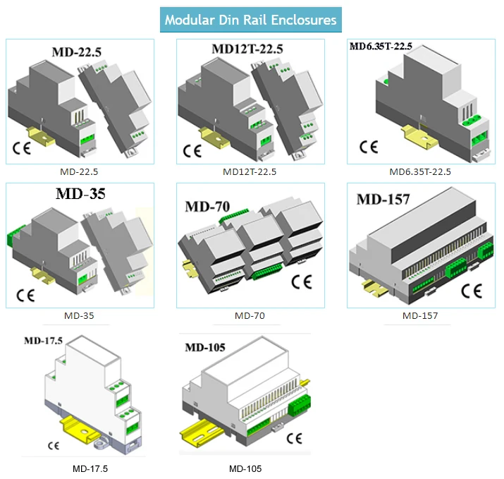 New Design Din Rail Plastic Enclosures Box Buy At Best Price - Buy Din ...