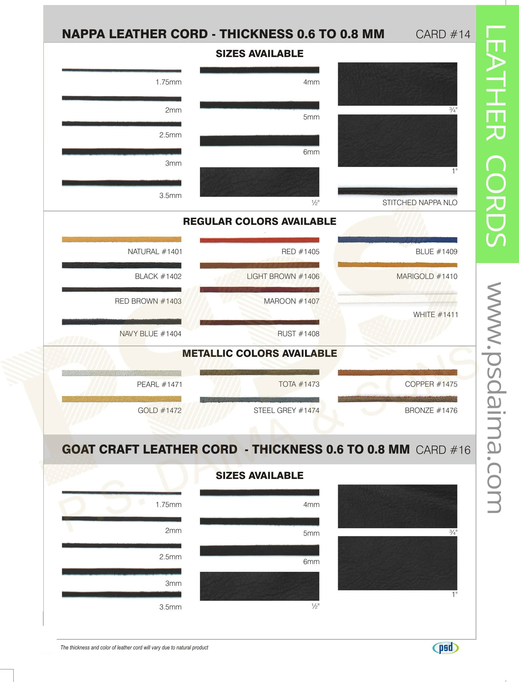 Genuine Nappa Bolo Braided Leather Cord | Quality Manufacturer | Great ...