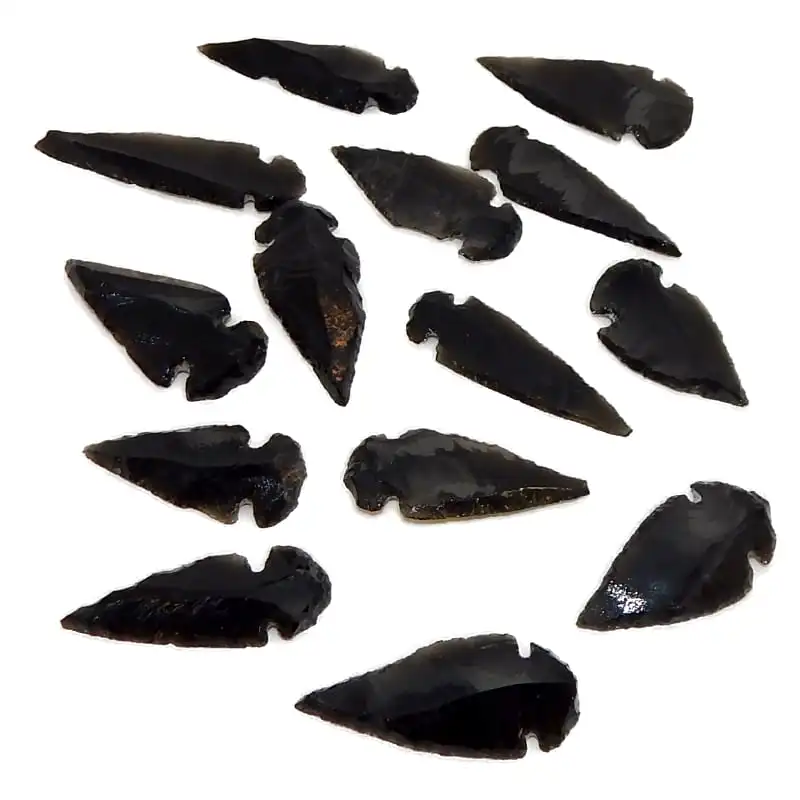 Natural black obsidian arrowhead Jewelry & Beauty Craft Supplies ...