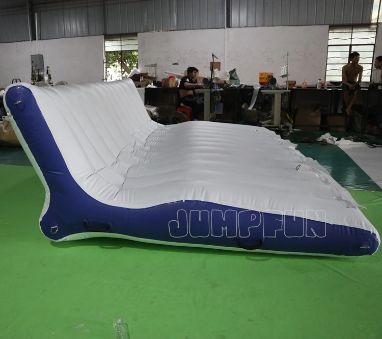 340cm Width Floating Inflates Lounge For 6 Persons Water Sports ...