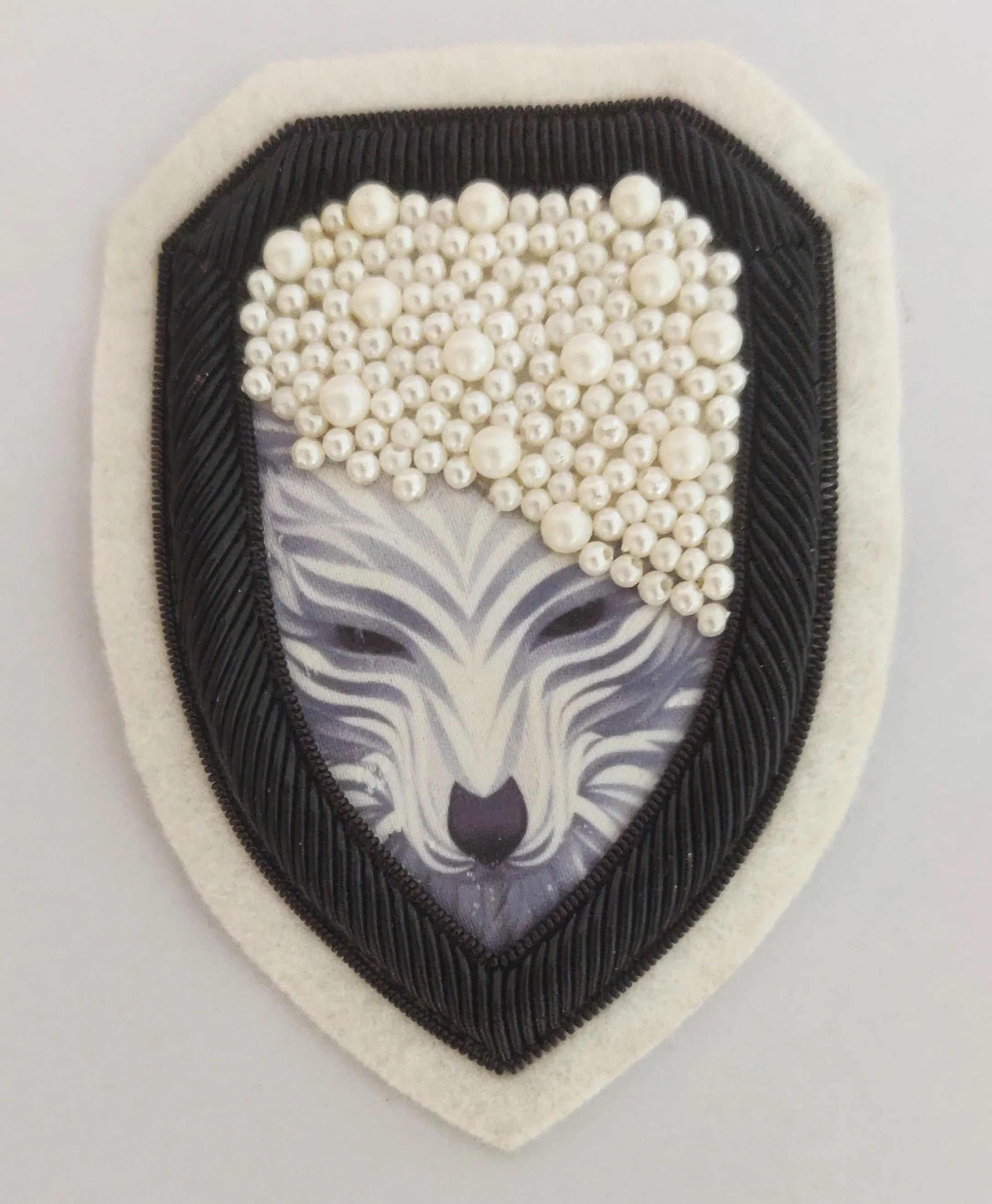 Unique Design Hand Embroidered Hand Crafted Handmade Sew-On Bullion ...