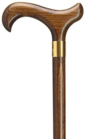 Unbreakable Walking Stick - Durable 105 CM Oak Wood Cane