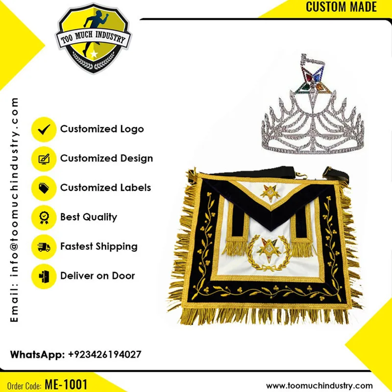 Pair Of Masonic Wood Columns Senior Warden And Junior Warden Emblems ...