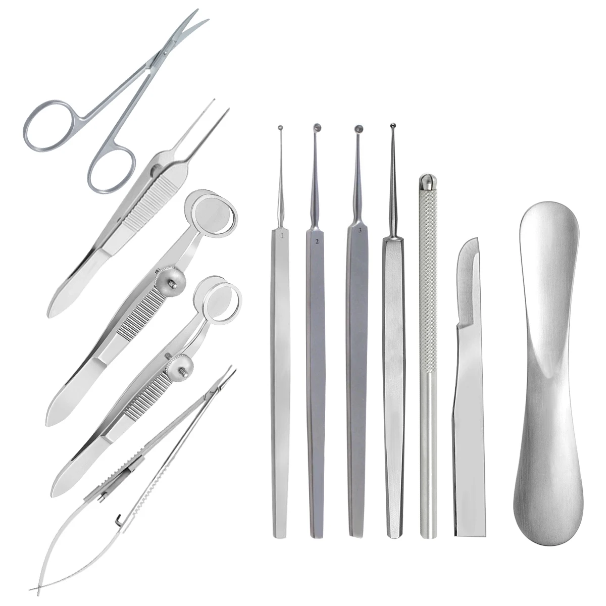 Chalazion Surgery Ophthalmic Kit - Set of 13 Instruments