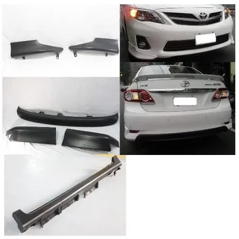 Auto Parts Front Bumper Lip Spoiler+rear Bumpers Lip Spoiler For Toyota ...
